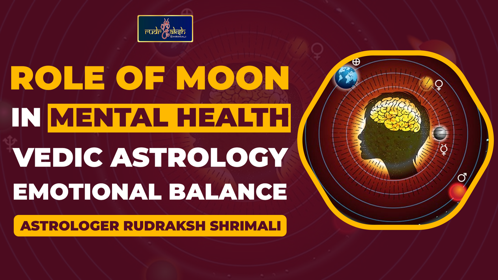 Role of Moon in Mental Health: Vedic Astrology & Emotional Balance